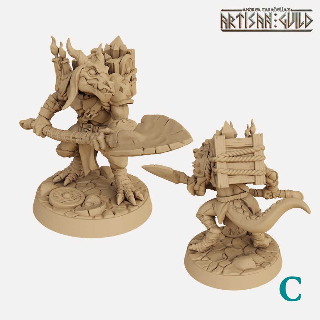 Plague-Mine Kobolds - 3D Printed Miniatures — Empire of Minis