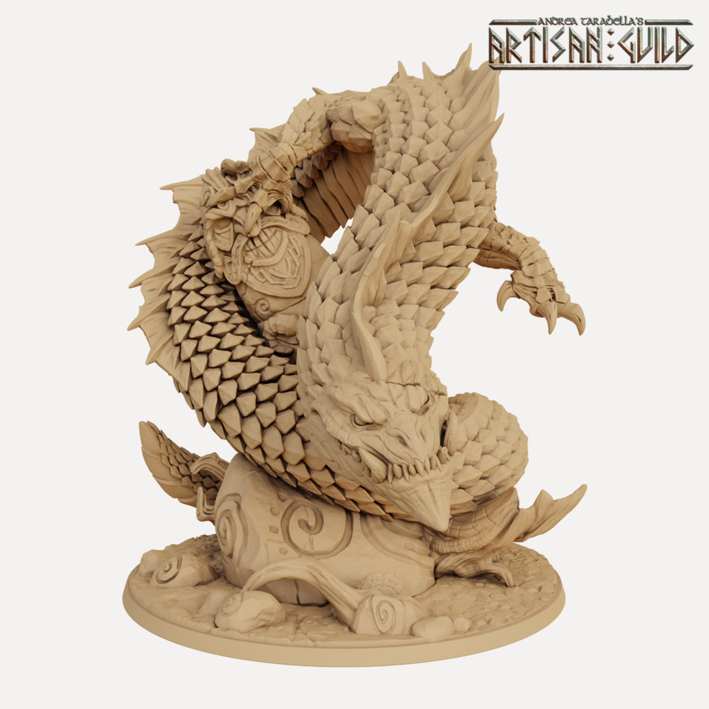 Great Linnorm of Skutagaard - 3D Printed Miniature — Empire of Minis