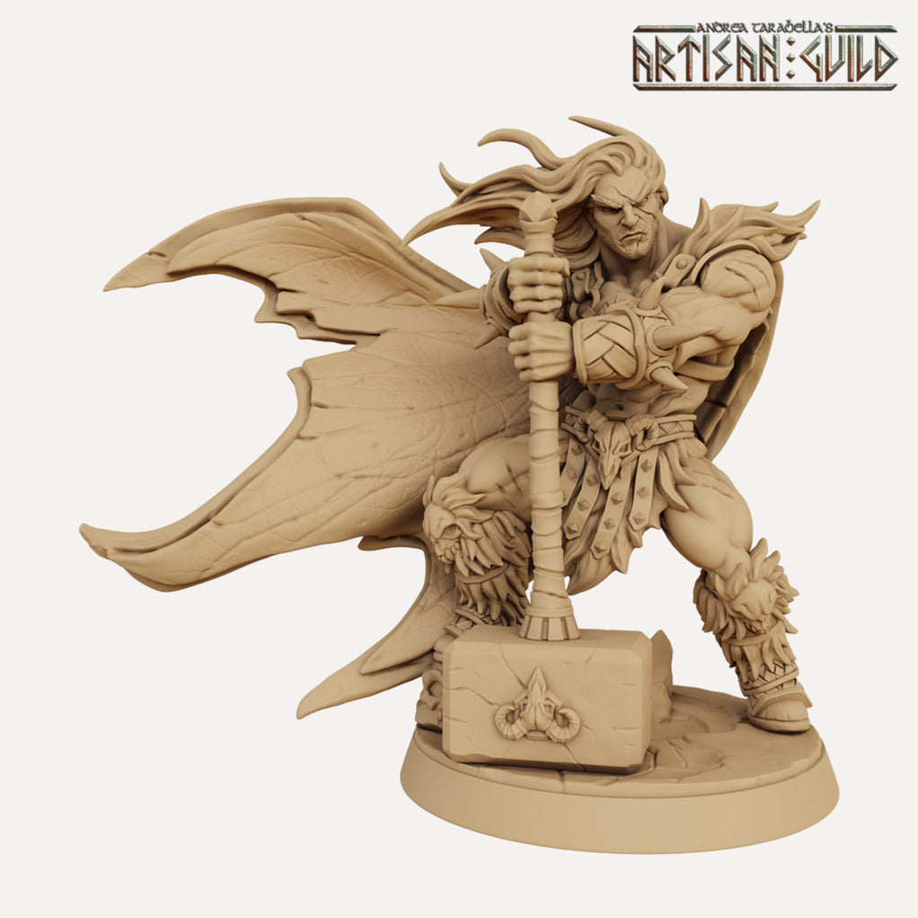 Krommir Stronghammer - 3D Printed Miniature — Empire of Minis