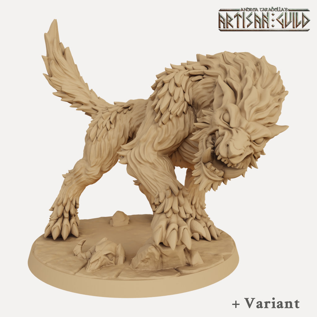 Gorefang the Worg - 3D Printed Miniatures — Empire of Minis