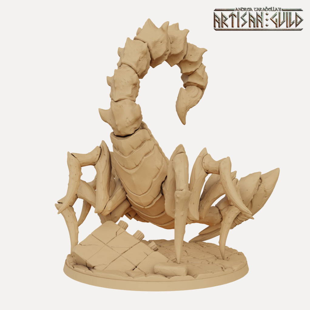 The Scorpid King - 3D Printed Miniature — Empire of Minis