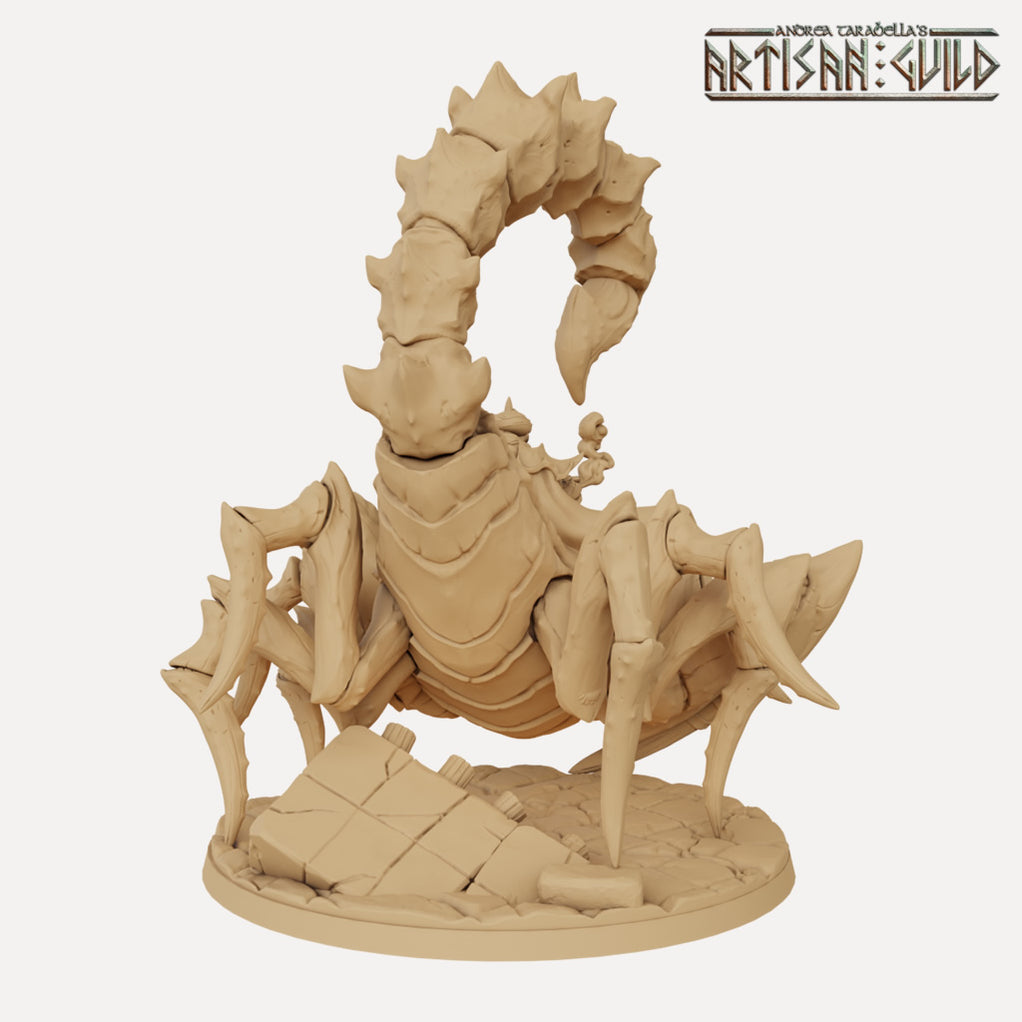 Namur on Scorpid King - 3D Printed Miniature — Empire of Minis