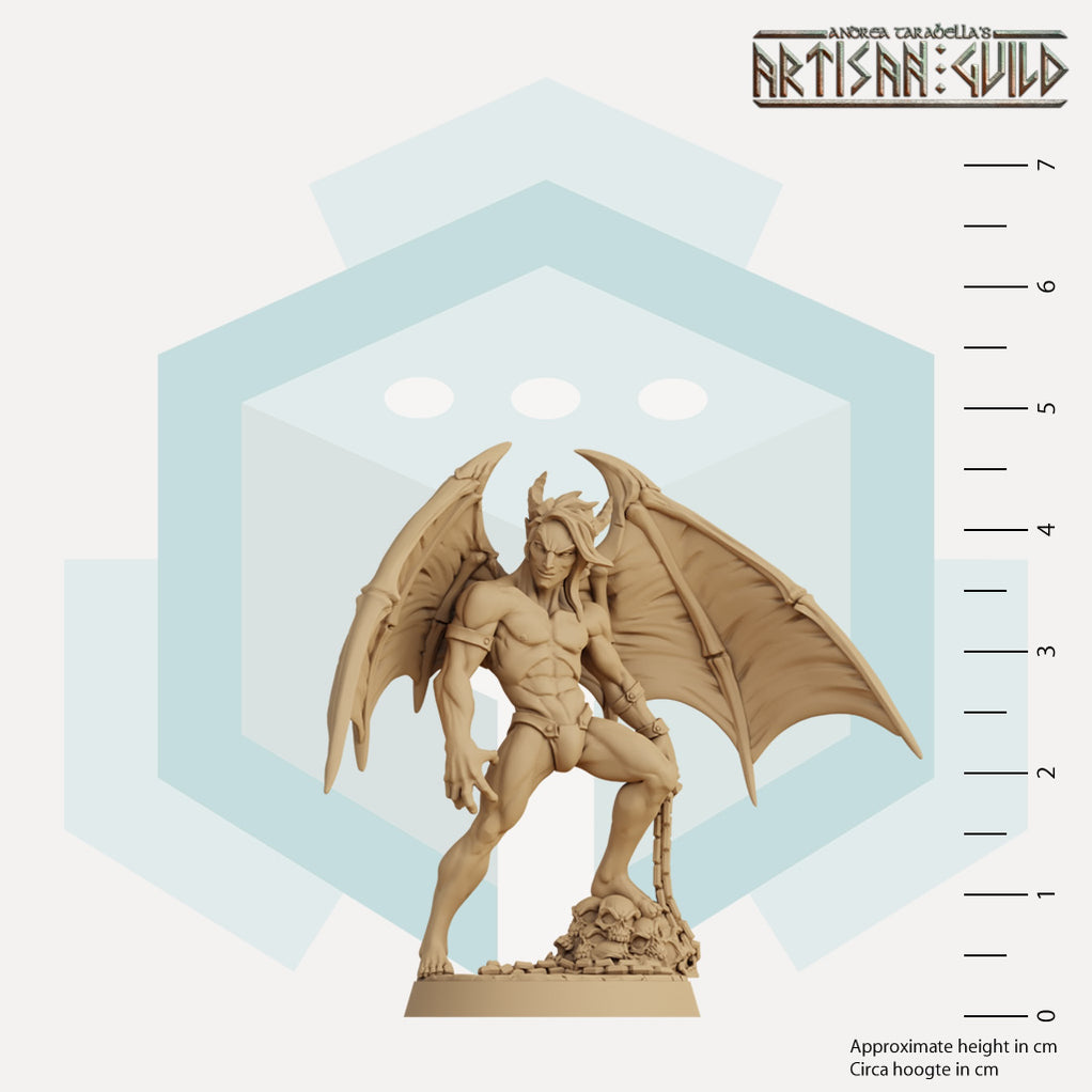 Vanos the Lust Demon (Pinup) - 3D Printed Miniature — Empire of Minis