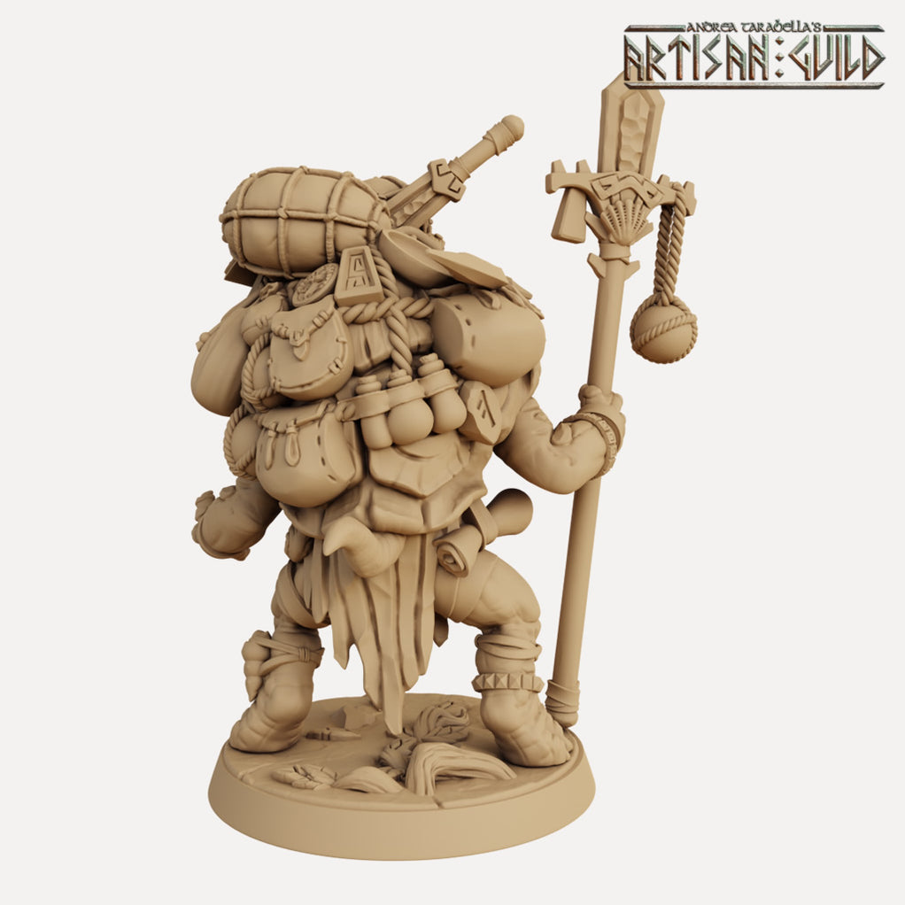 Tokun the Travelling Merchant - 3D Printed Miniature — Empire of Minis