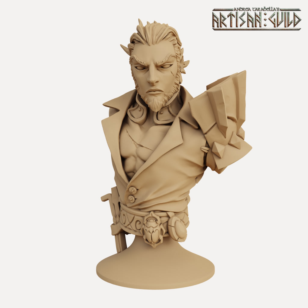 Drake Riftwalker - 3D Printed Bust — Empire of Minis