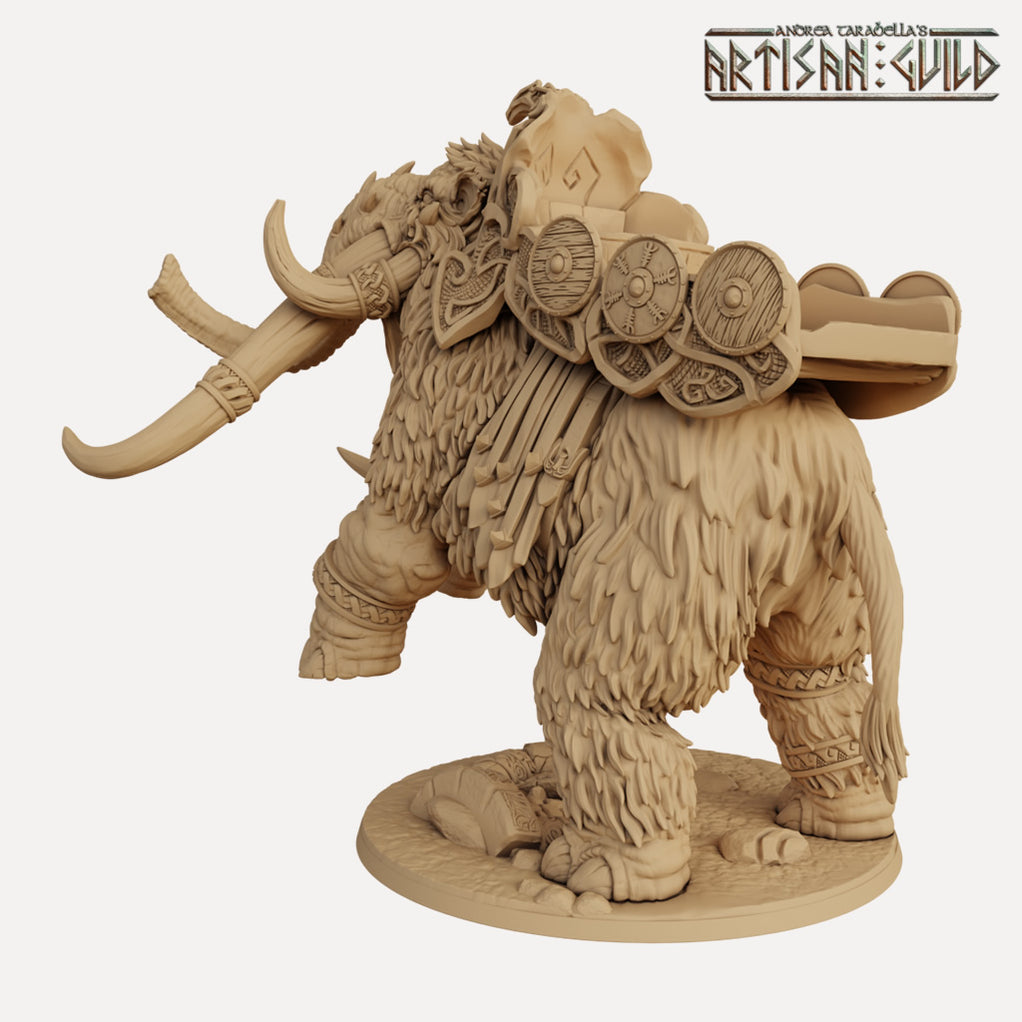 Skutagaard War Mammoth - 3D Printed Miniature — Empire of Minis