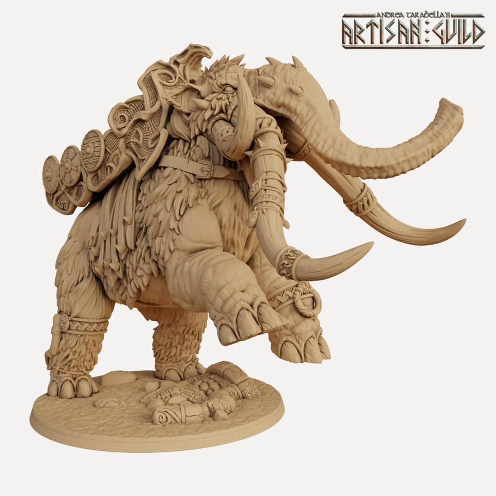 Skutagaard War Mammoth - 3D Printed Miniature — Empire of Minis