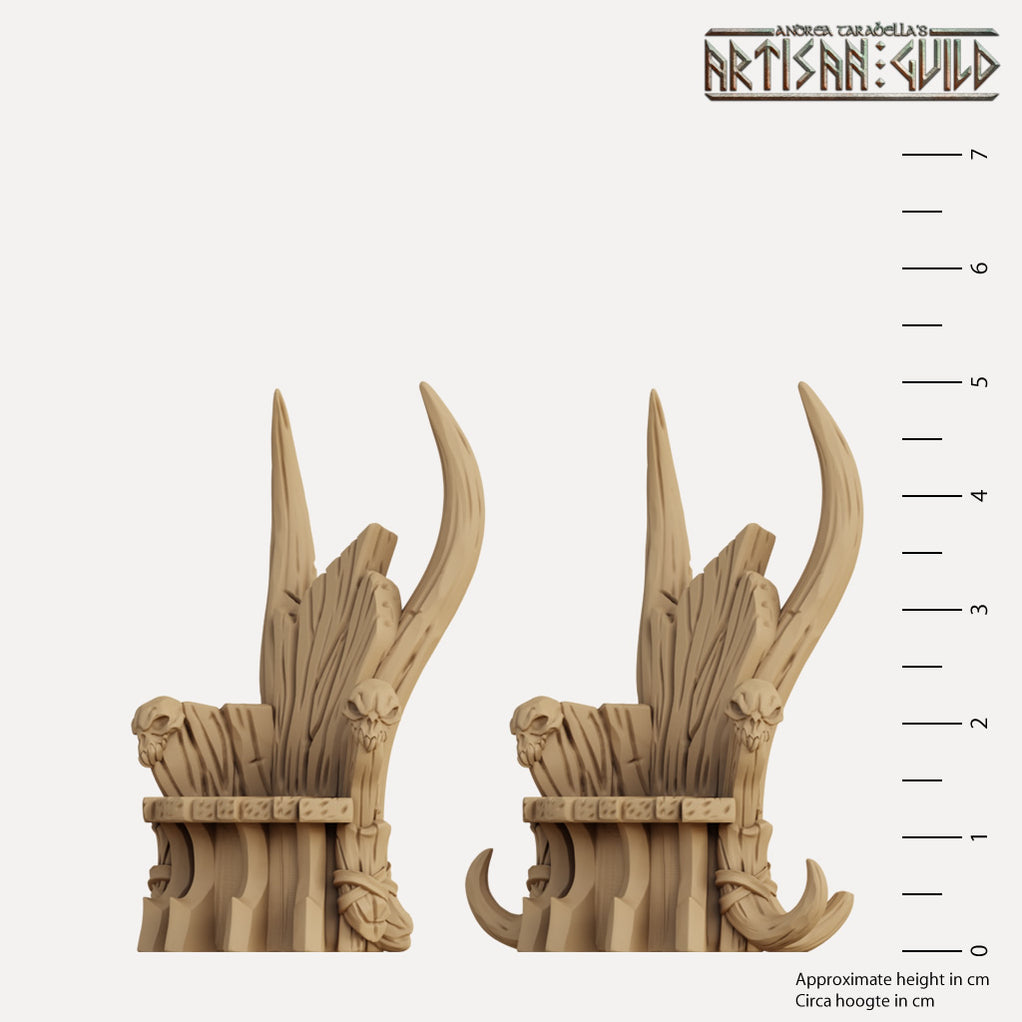 Hobgoblin Throne - 3D Printed Miniature — Empire of Minis