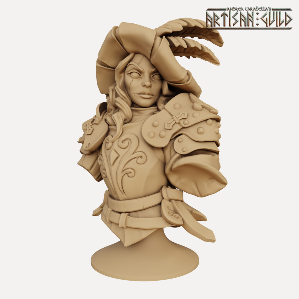 Lady Marika, the Unyielding - 3D Printed Bust — Empire of Minis