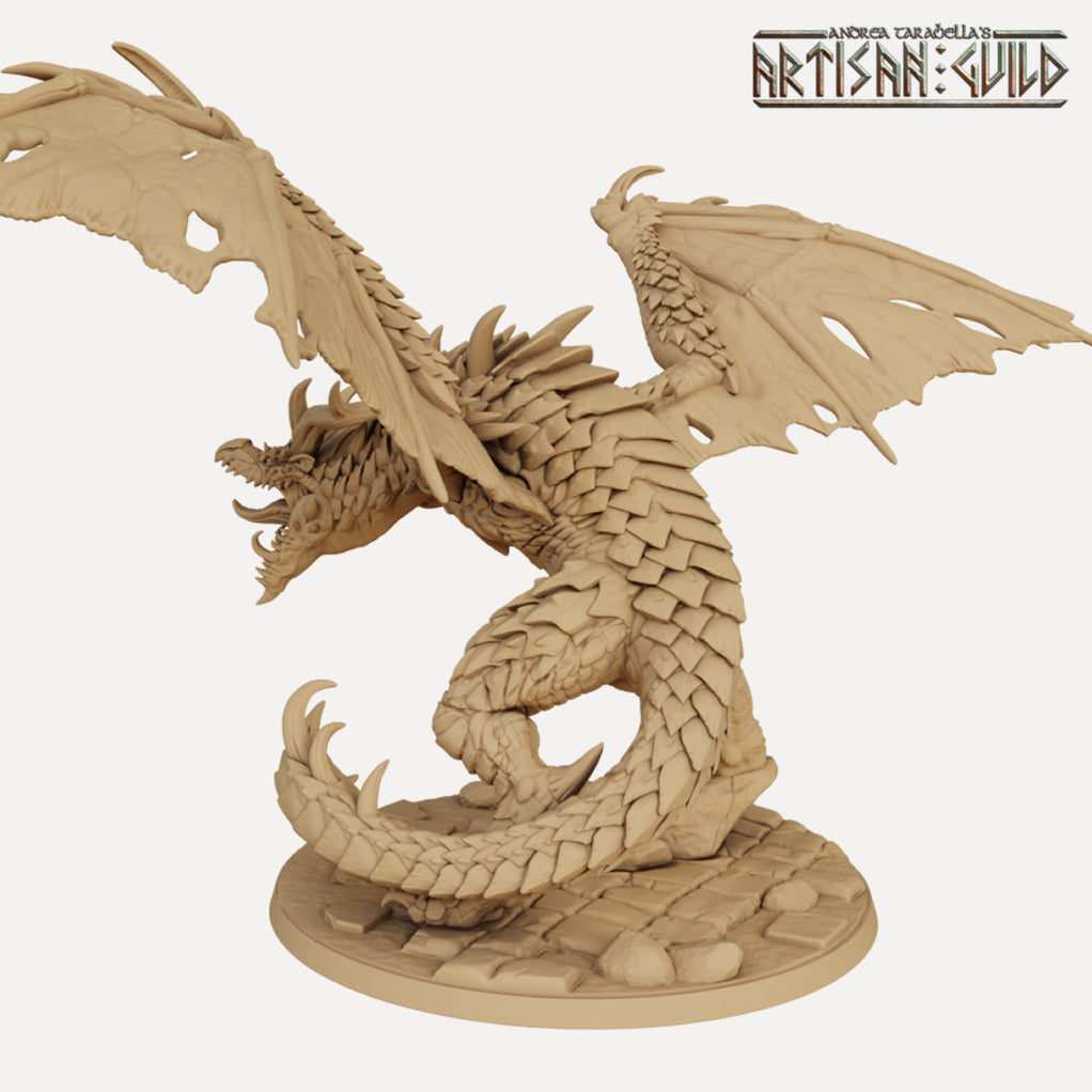 Mordraxis the Wyvern Queen - 3D Printed Miniature — Empire of Minis
