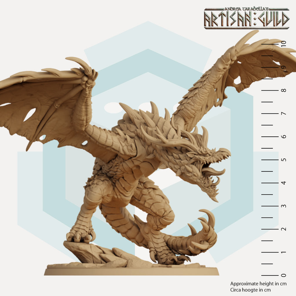 Mordraxis the Wyvern Queen - 3D Printed Miniature — Empire of Minis
