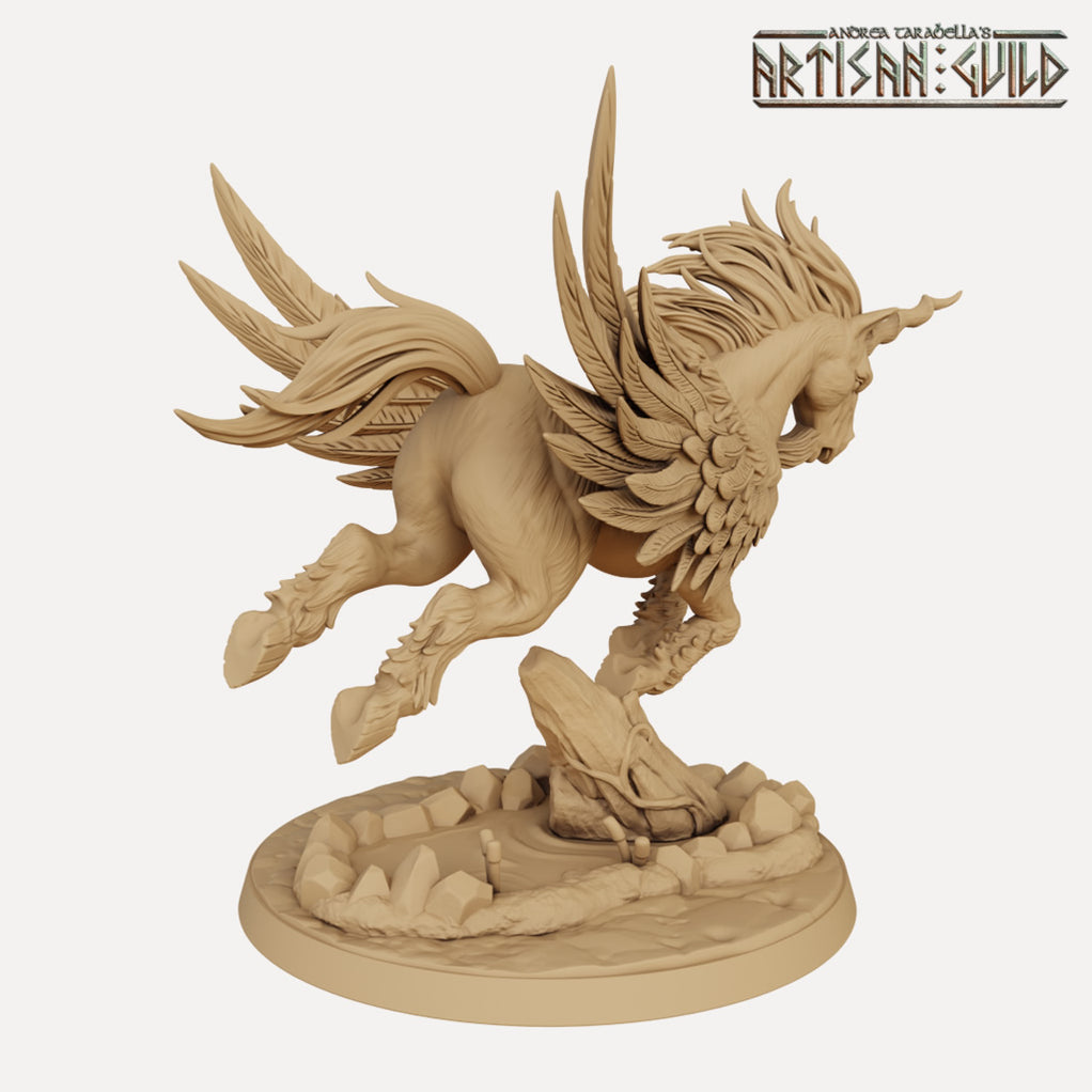 Tempest the Celestial Steed - 3D Printed Miniature — Empire of Minis