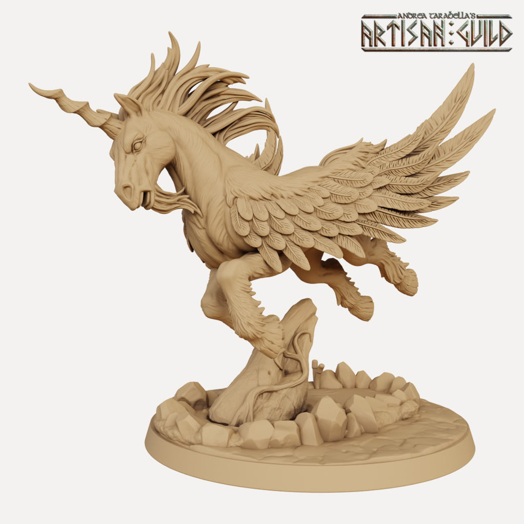 Tempest the Celestial Steed - 3D Printed Miniature — Empire of Minis