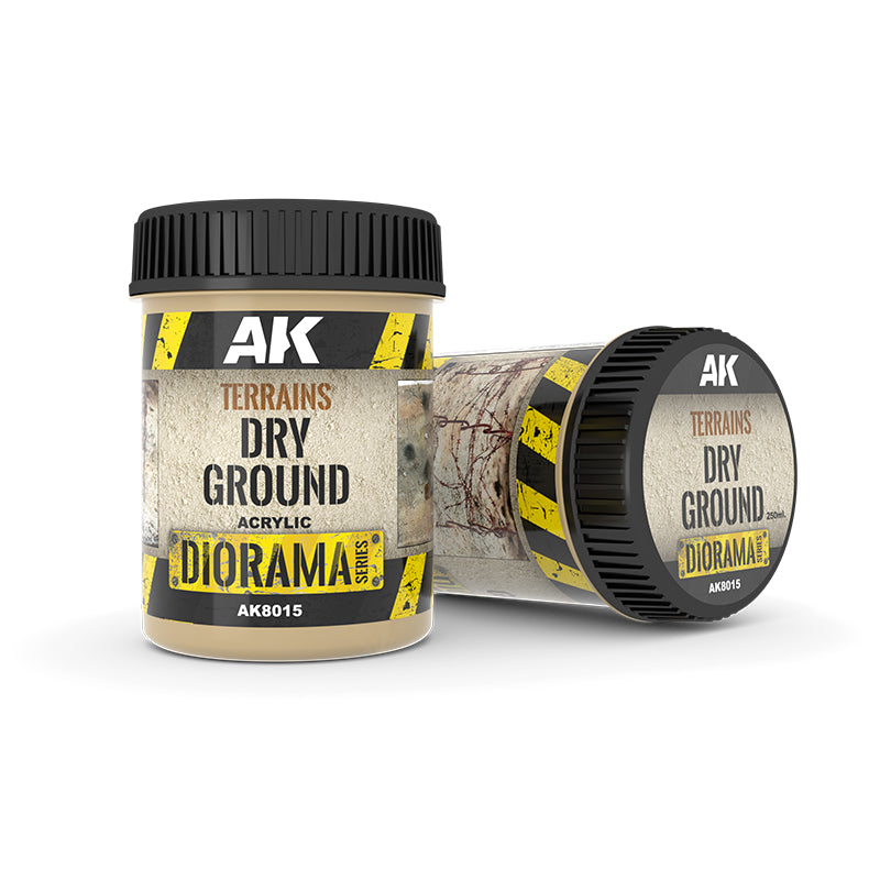 AK Interactive - Terrains: Dry Ground - 250ml - AK8015 — Empire of Minis