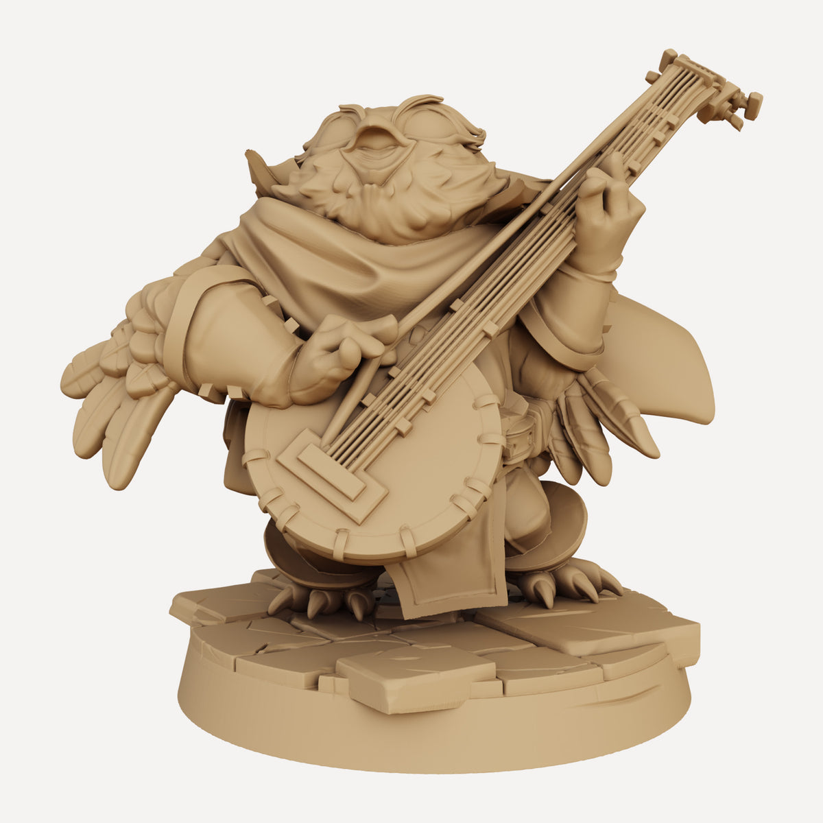 Syllo the Owlin Bard - Miniature — Empire of Minis