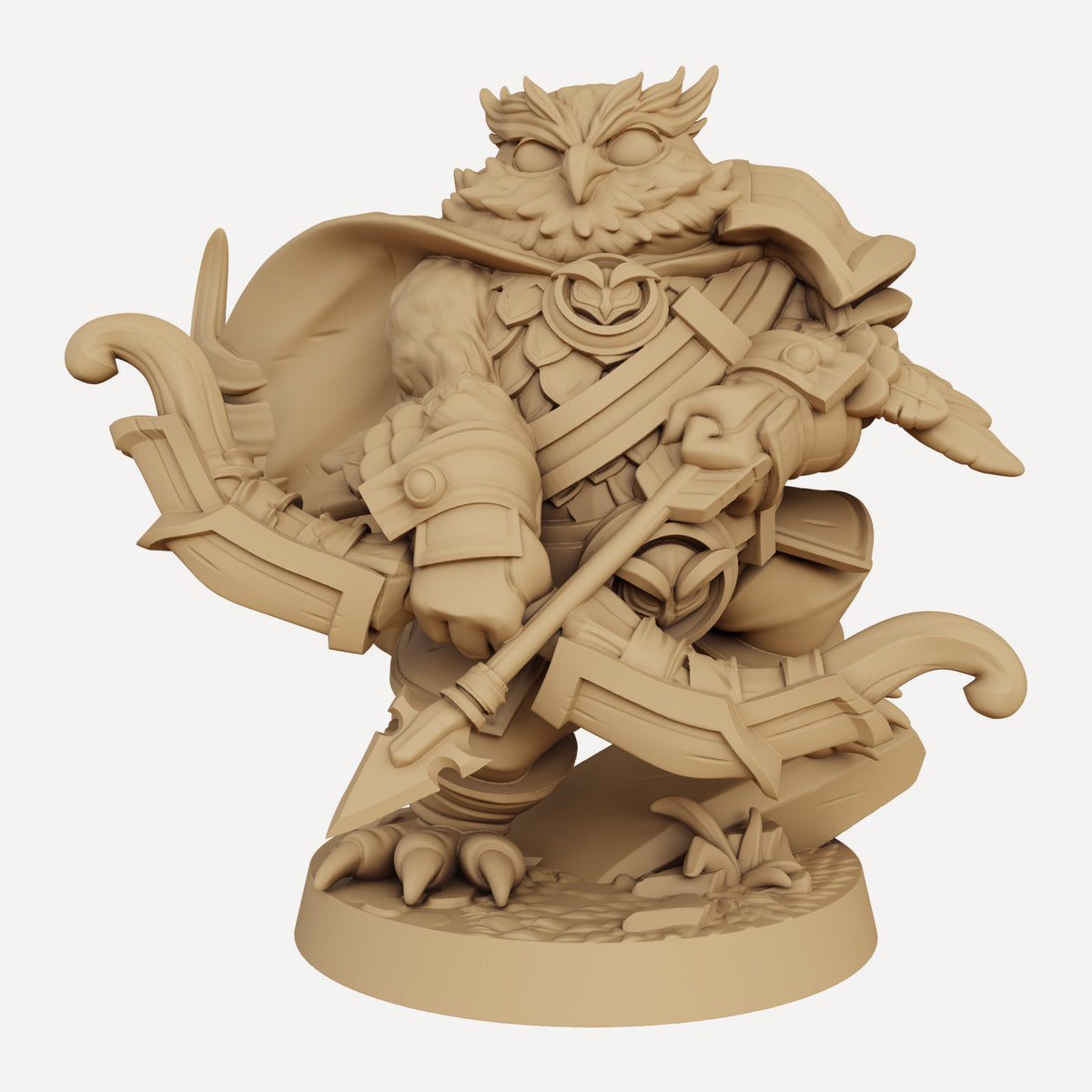 Orru the Owlin Ranger - Miniature — Empire of Minis
