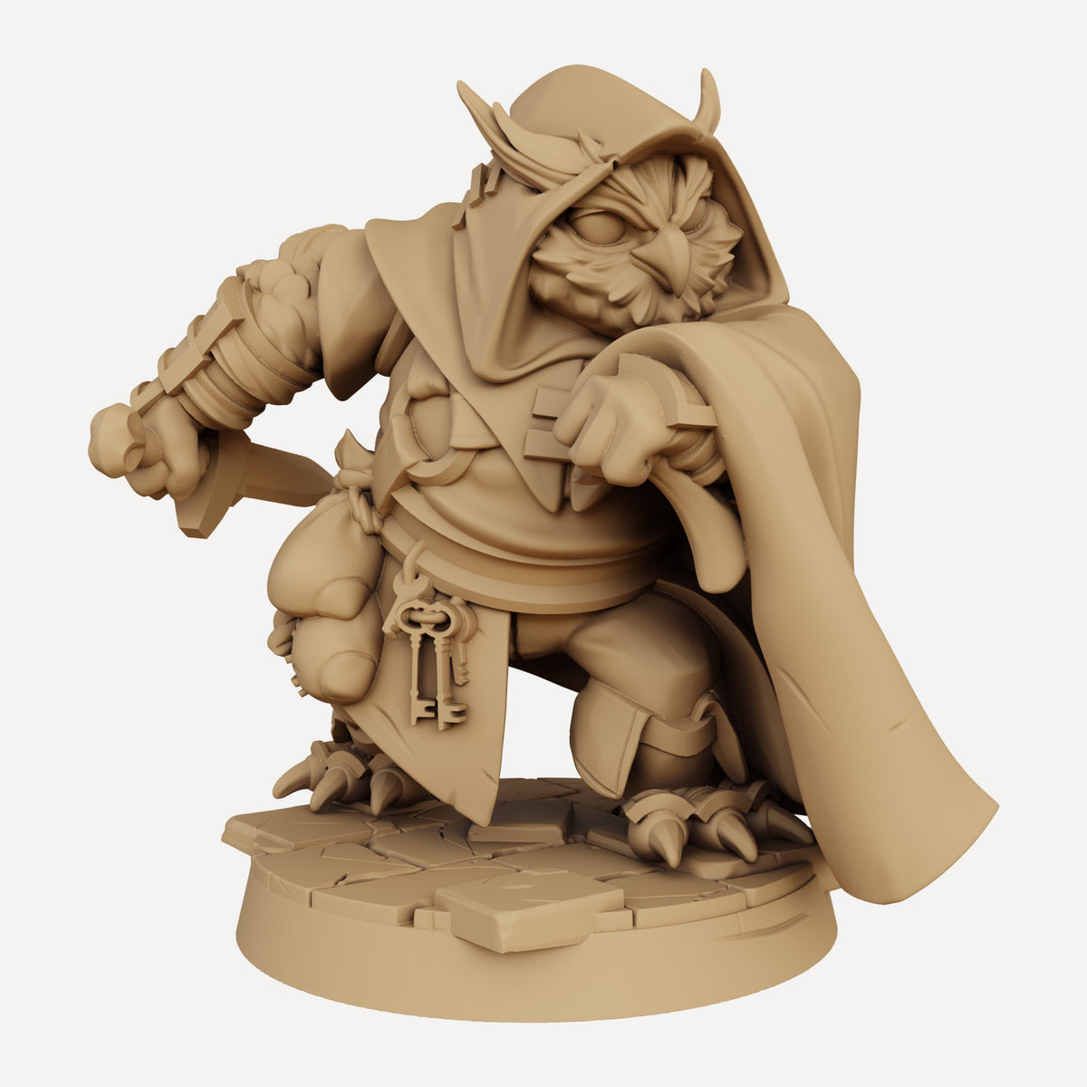 Jyra the Owlin Rogue - Miniature — Empire of Minis