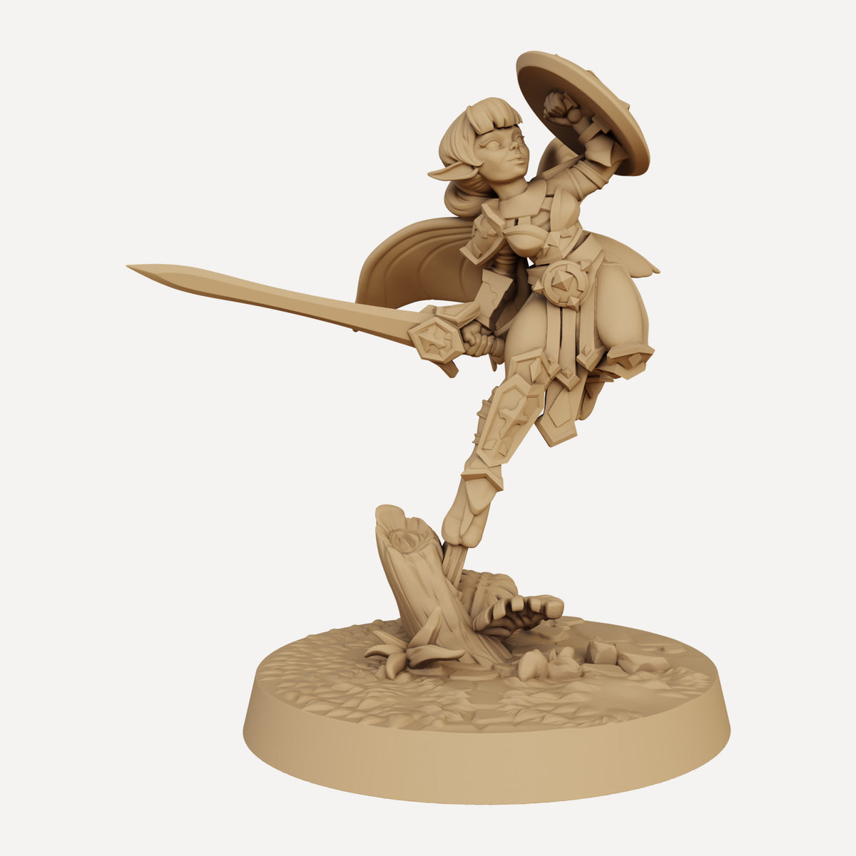 Velynn the Pixie Paladin - Miniature — Empire of Minis