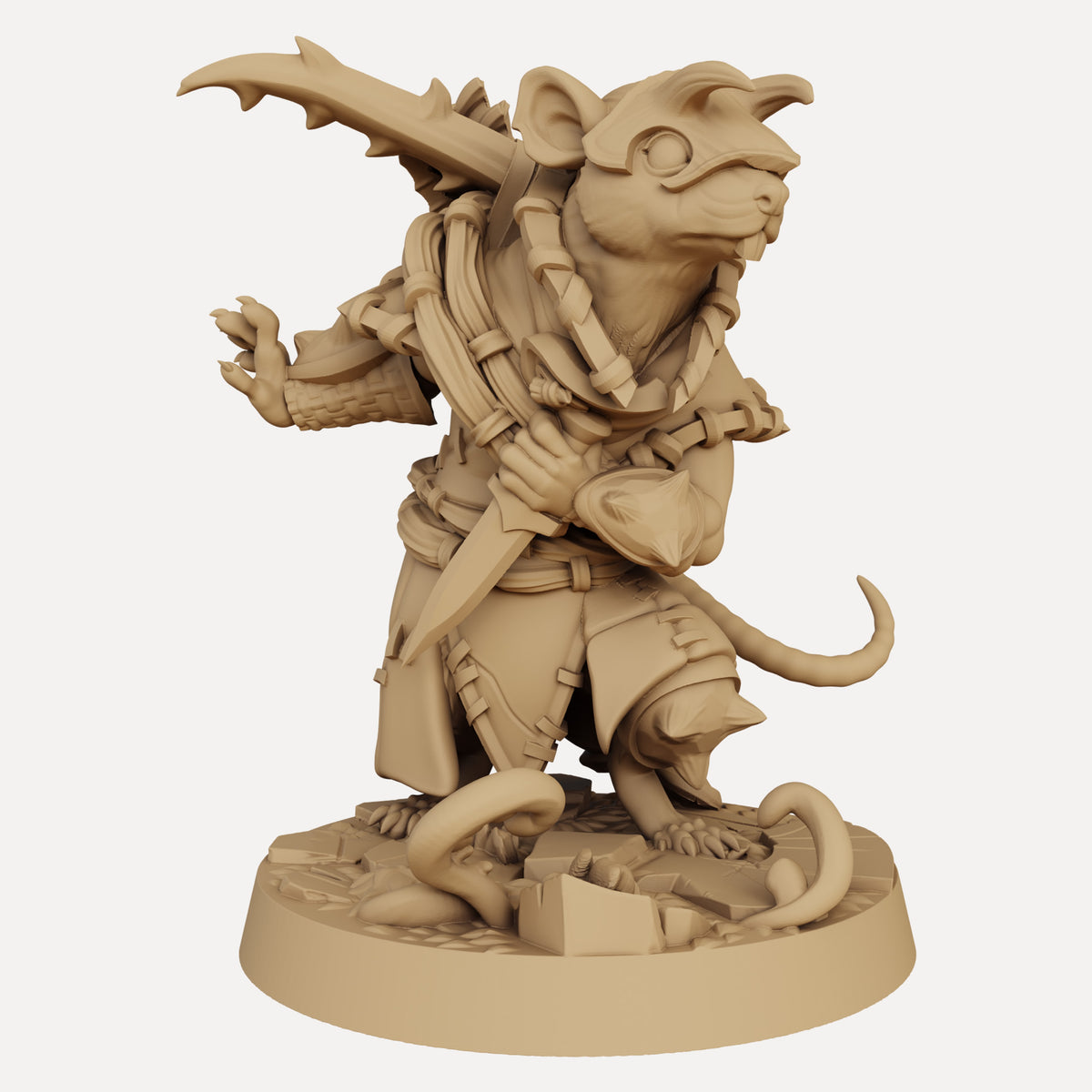 Visk the Ratfolk Hunter - Miniature — Empire of Minis