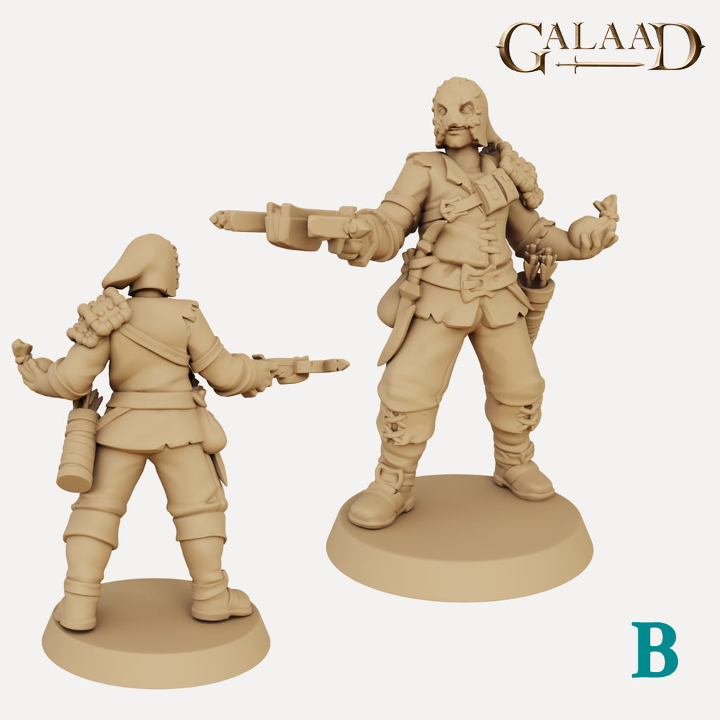 Bandits - 3D Printed Miniatures — Empire of Minis