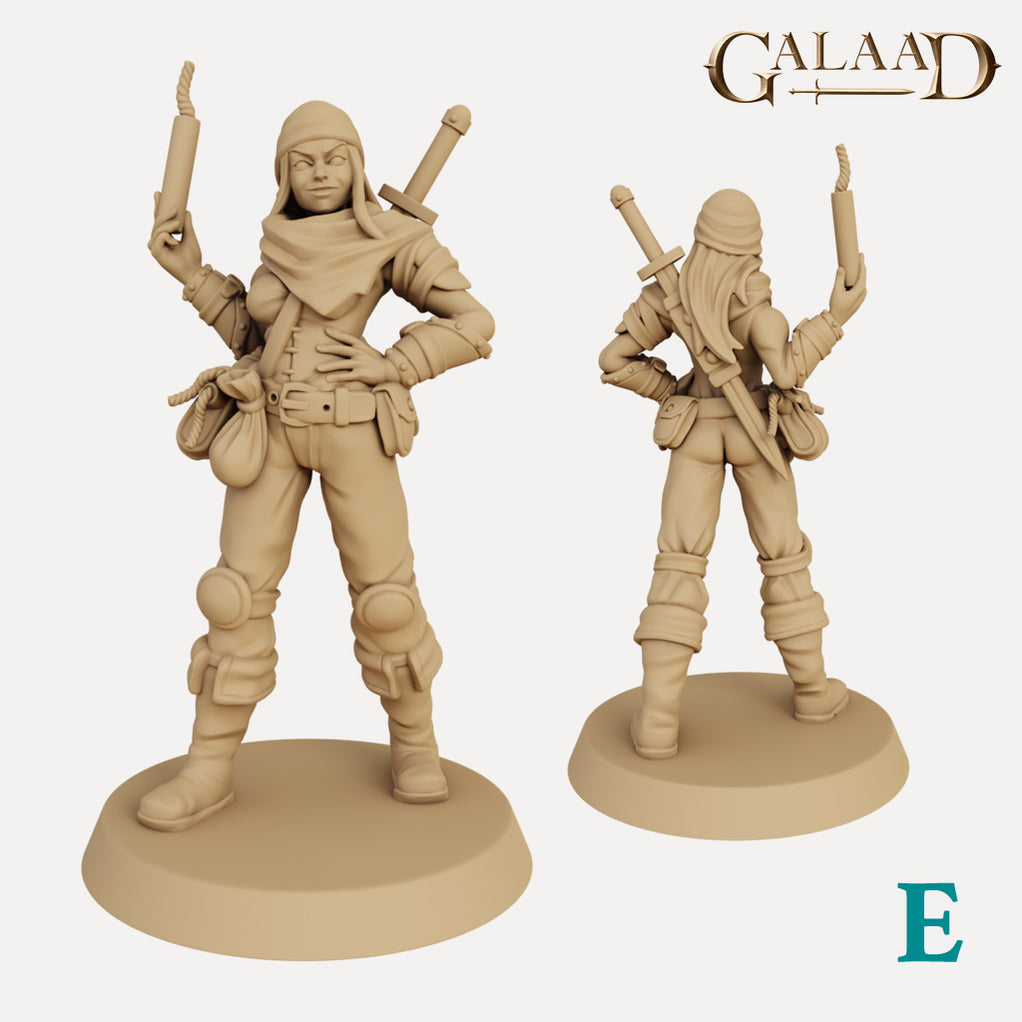 Bandits - 3D Printed Miniatures — Empire of Minis