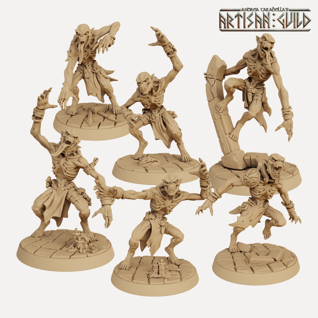 Barrow Ghouls - 3D Printed Miniatures — Empire of Minis