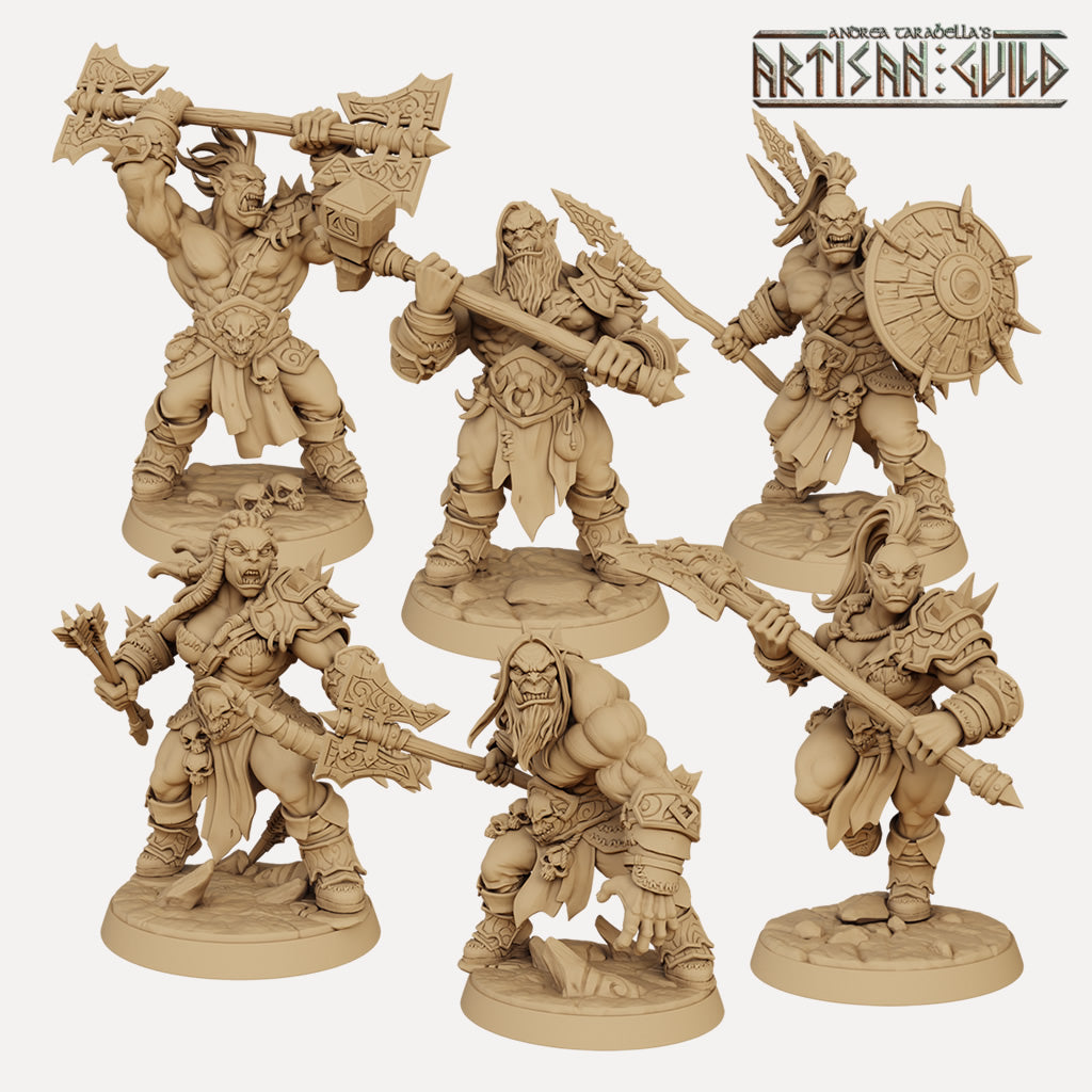 Blackcrag Orcs by Artisan Guild - Empire of Minis