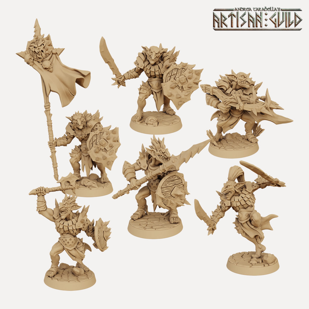 Blackrazor Hobgoblins - 3D Printed Miniatures — Empire of Minis