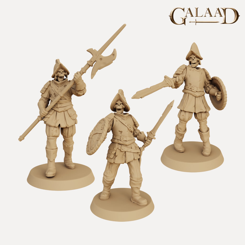 Cursed Conquistadors - 3D Printed Miniatures — Empire of Minis