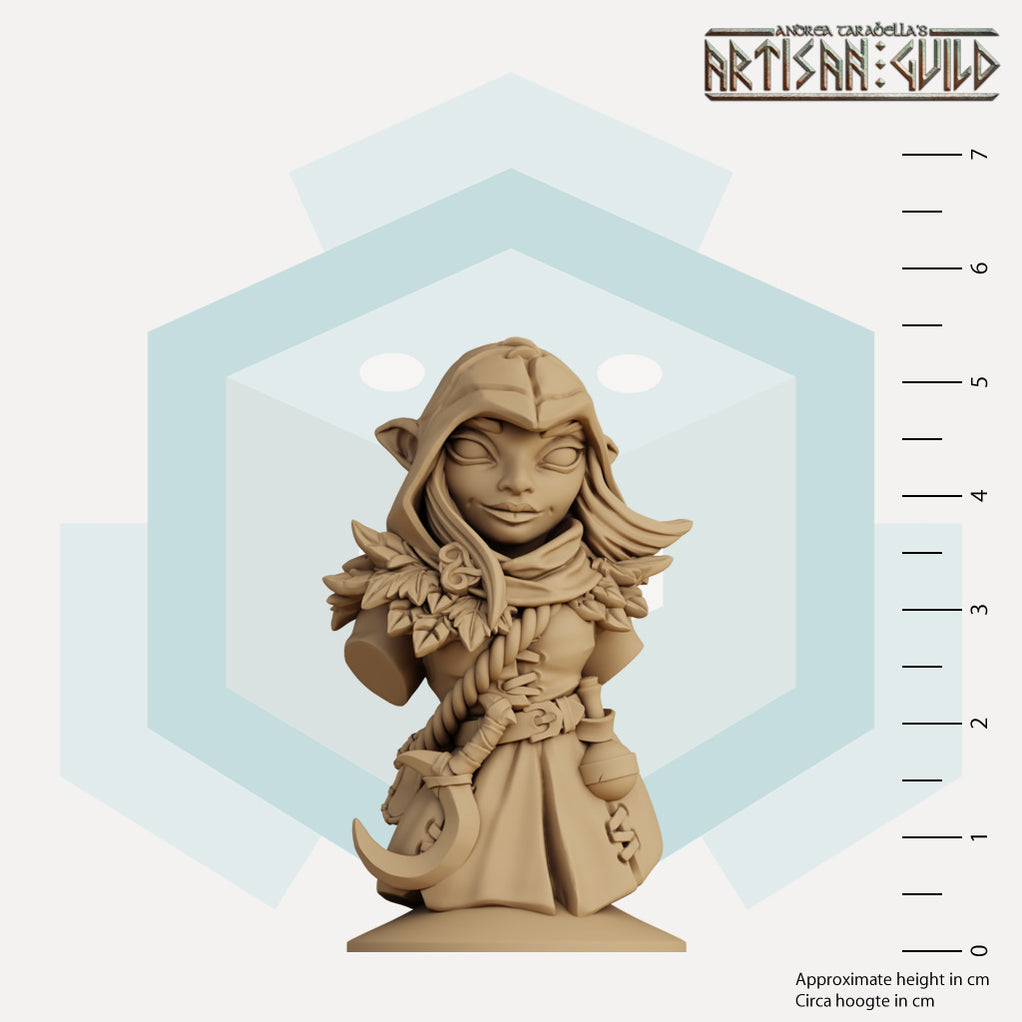 Deeproot Lurikeen Lady - 3D Printed Bust — Empire of Minis