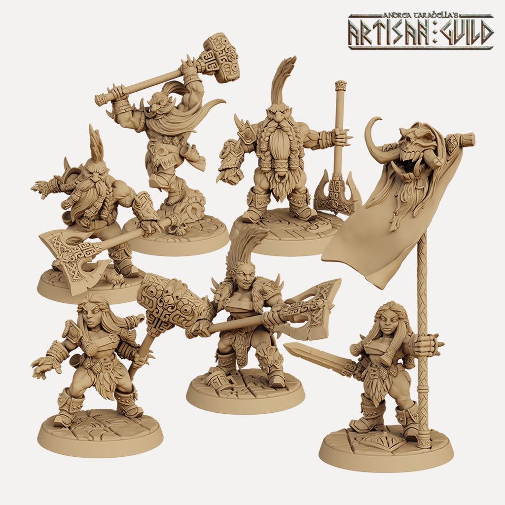 Dwarf Miniatures - Empire of Minis