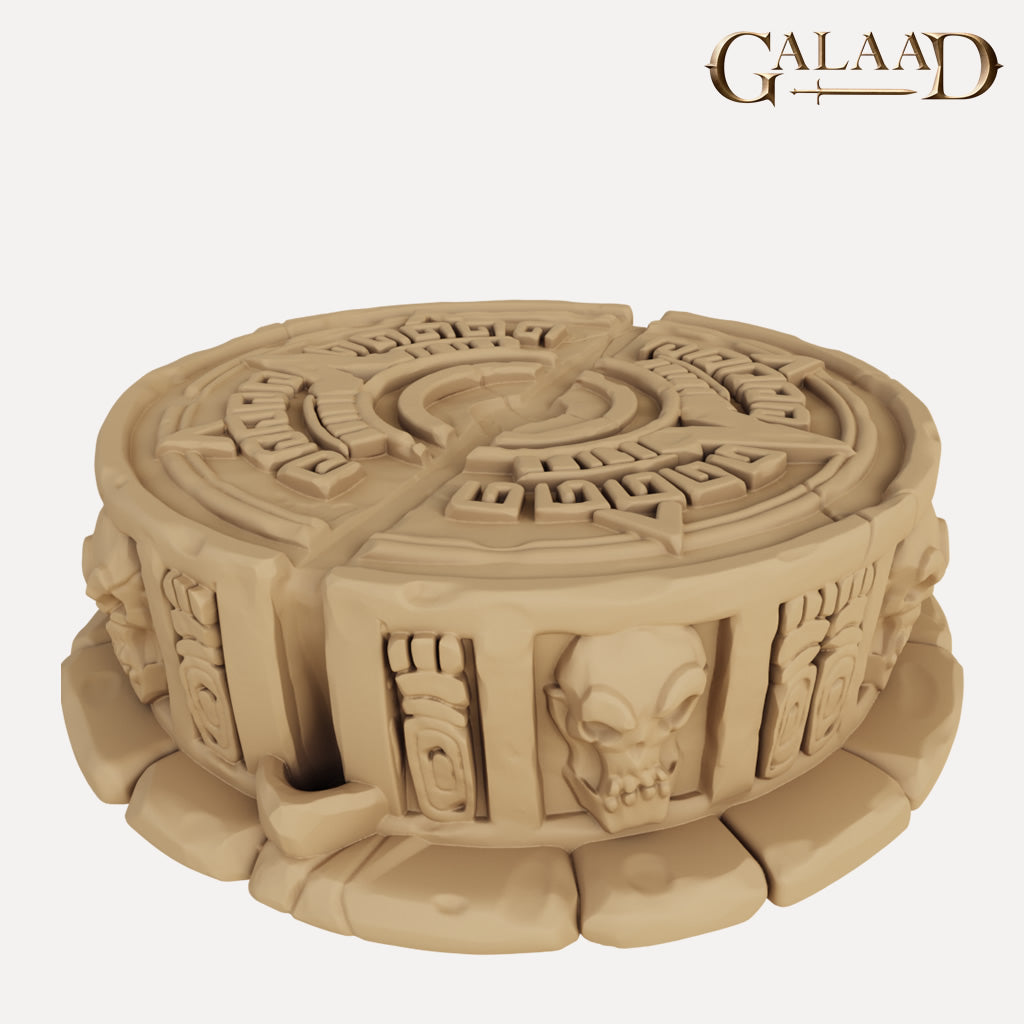 Aztec Blood Altar - 3D Printed Miniature — Empire of Minis