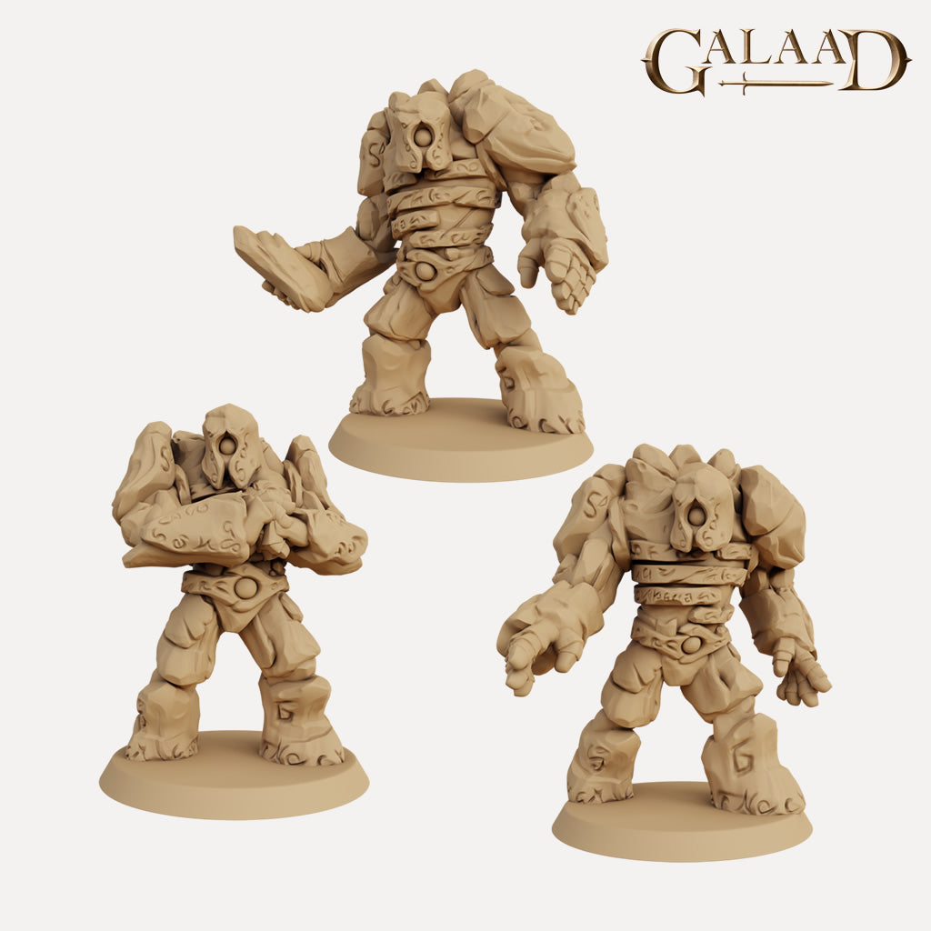 Rune Golems - 3D Printed Miniatures — Empire of Minis
