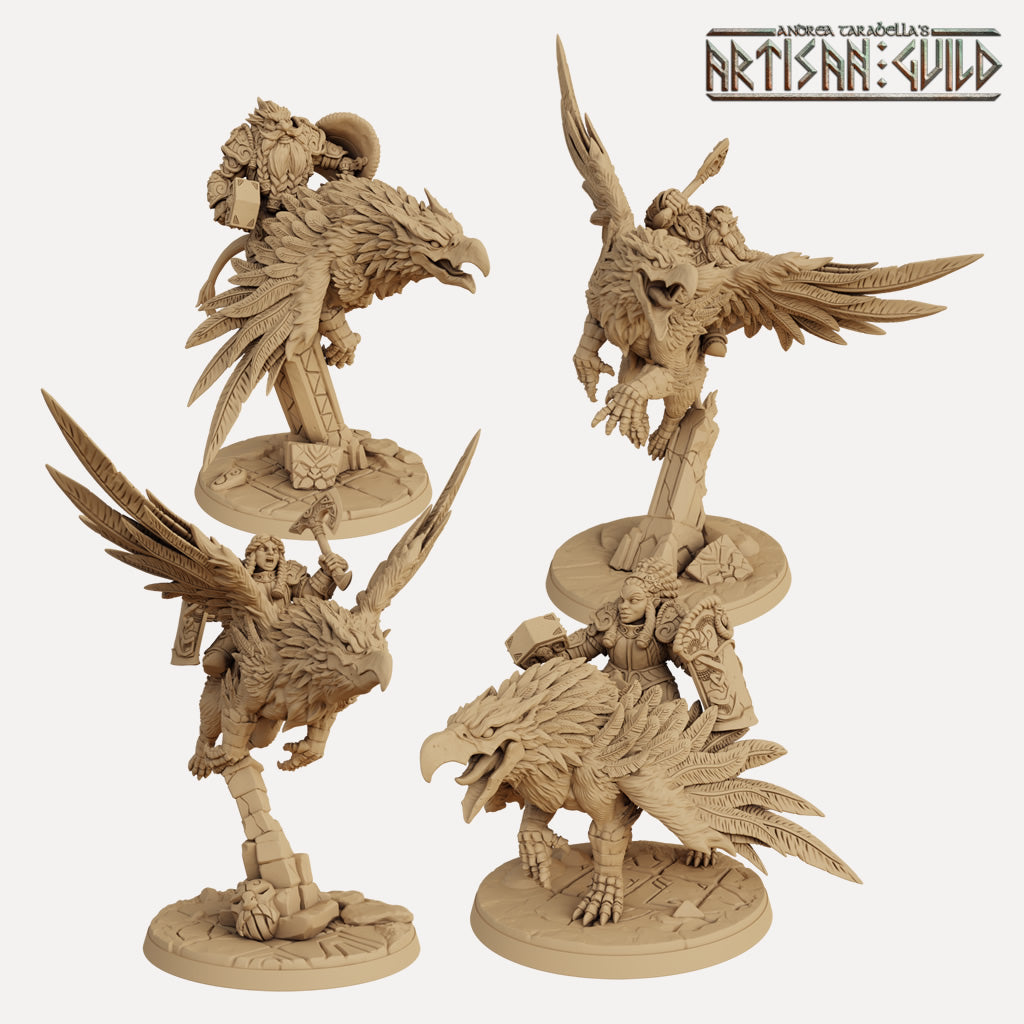 Skutagaard Gryphon Riders - 3D Printed Miniatures — Empire of Minis