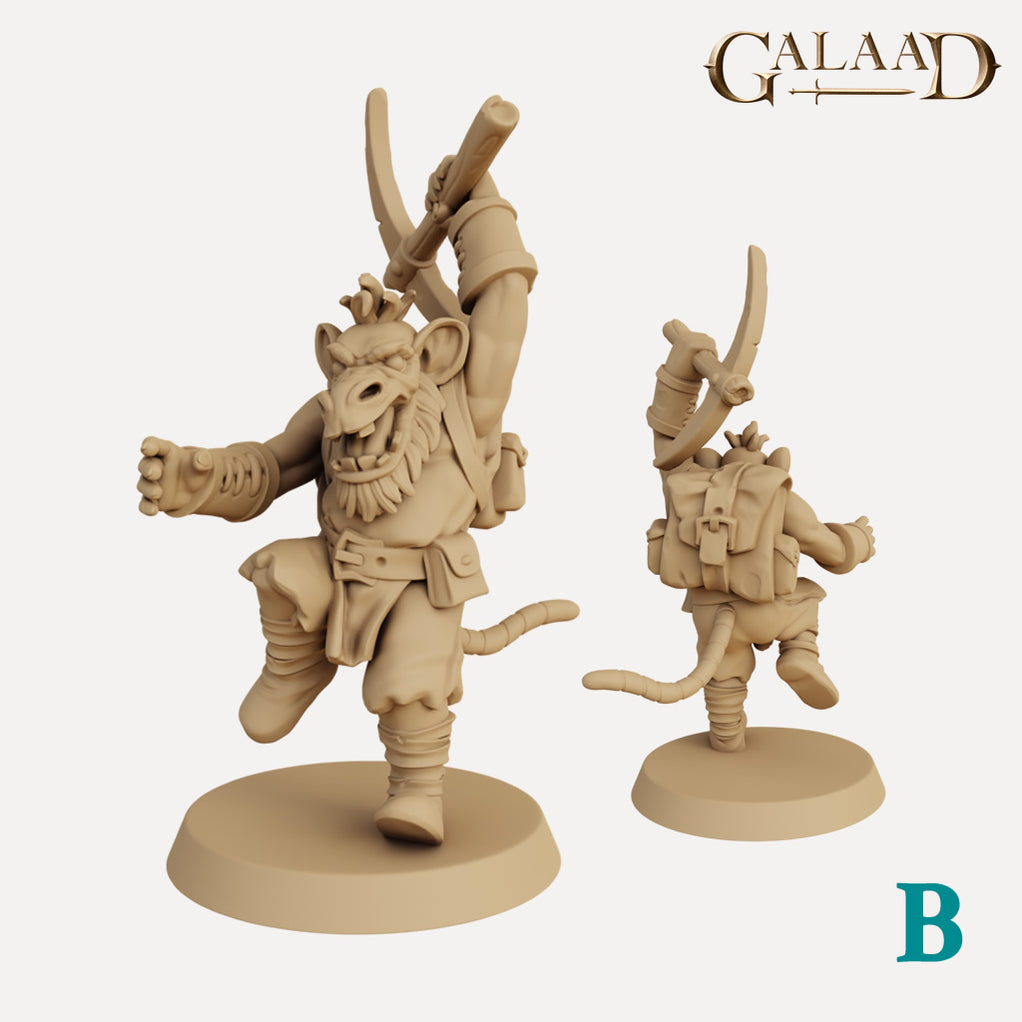 Mining Kobolds - 3D Printed Miniatures — Empire of Minis