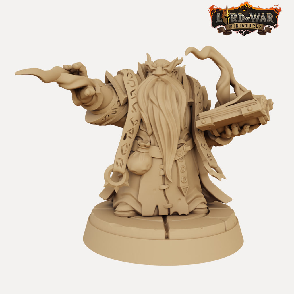 Keldan the Dwarf Necromancer - 3D Printed Miniature — Empire of Minis