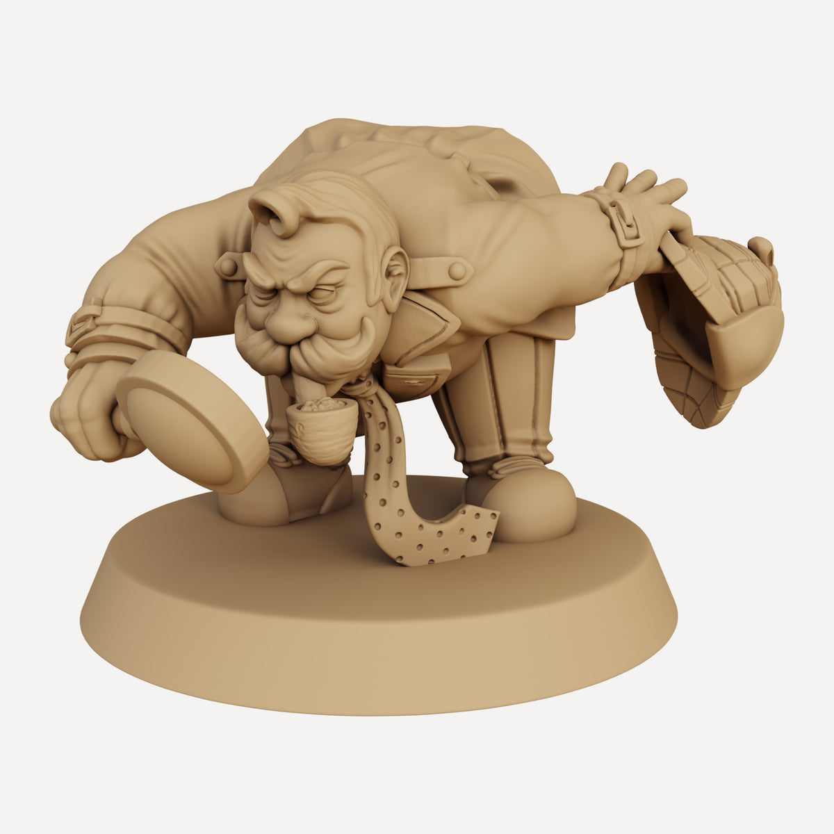 Sigur Tormor - Dwarf Detective - Miniature — Empire of Minis