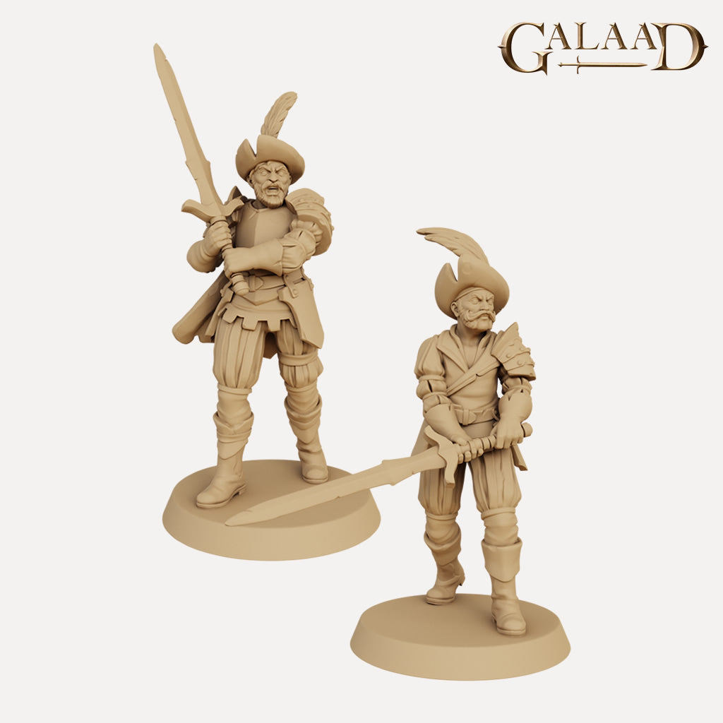 Spanish Mercenaries - 3D Printed Miniatures — Empire of Minis