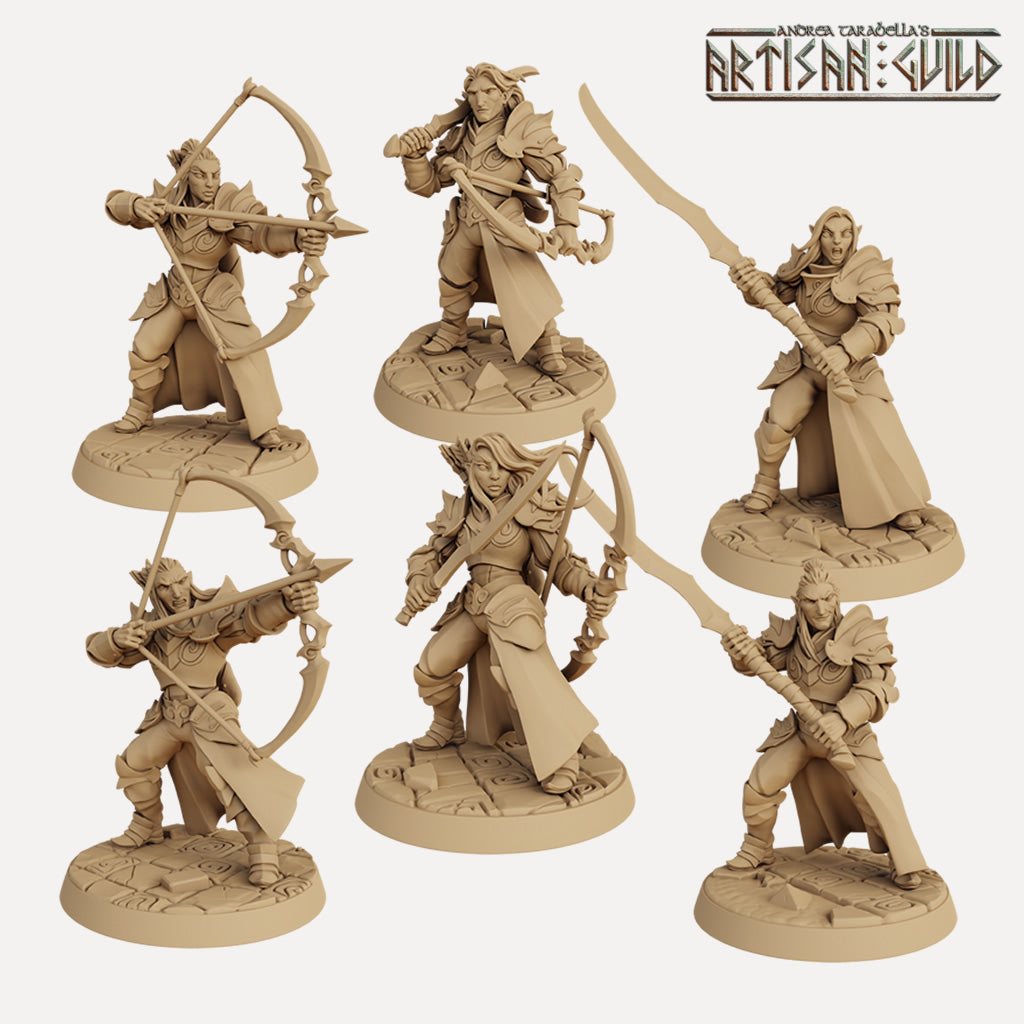 Noble Alfar Knights - 3D Printed Miniatures — Empire of Minis