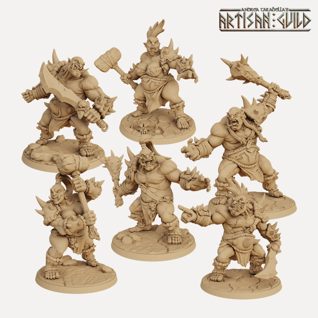 Ogre Marauders - 3D Printed Miniatures — Empire of Minis