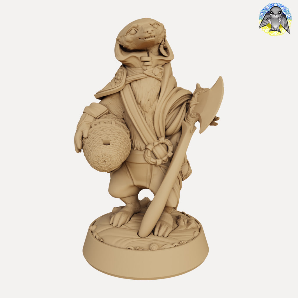 Bennie the Honey Badger Beekeeper - Miniature — Empire of Minis