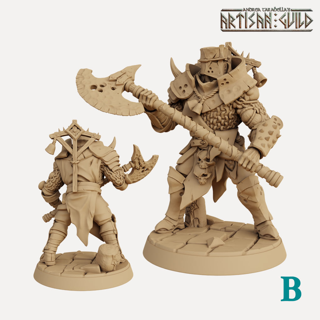 Plague Knights (Helmet) - 3D Printed Miniatures — Empire of Minis