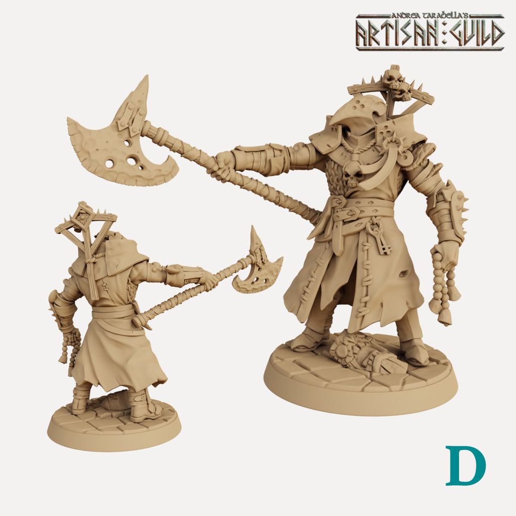 Plague Knights (Helmet) - 3D Printed Miniatures — Empire of Minis