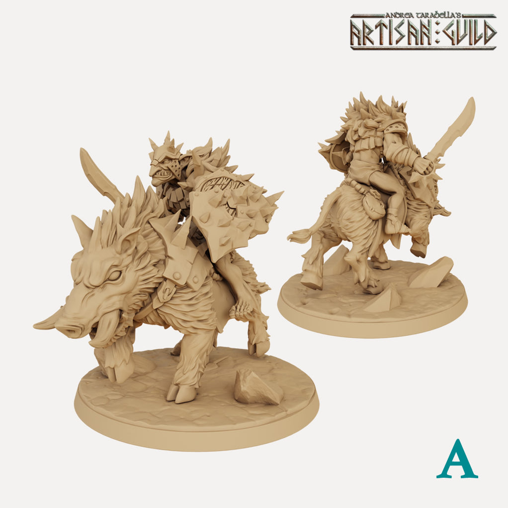 Razorbeast Riders - 3D Printed Miniatures — Empire of Minis