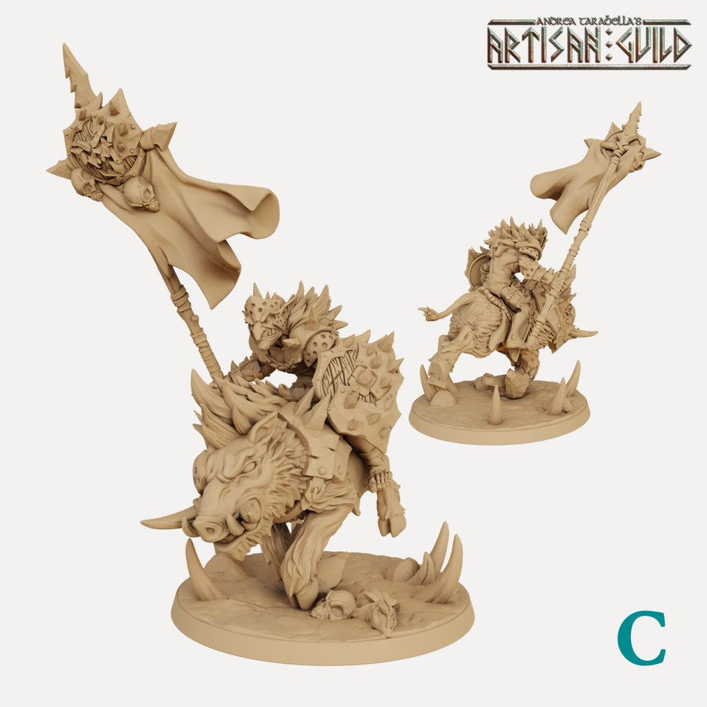 Razorbeast Riders - 3D Printed Miniatures — Empire of Minis