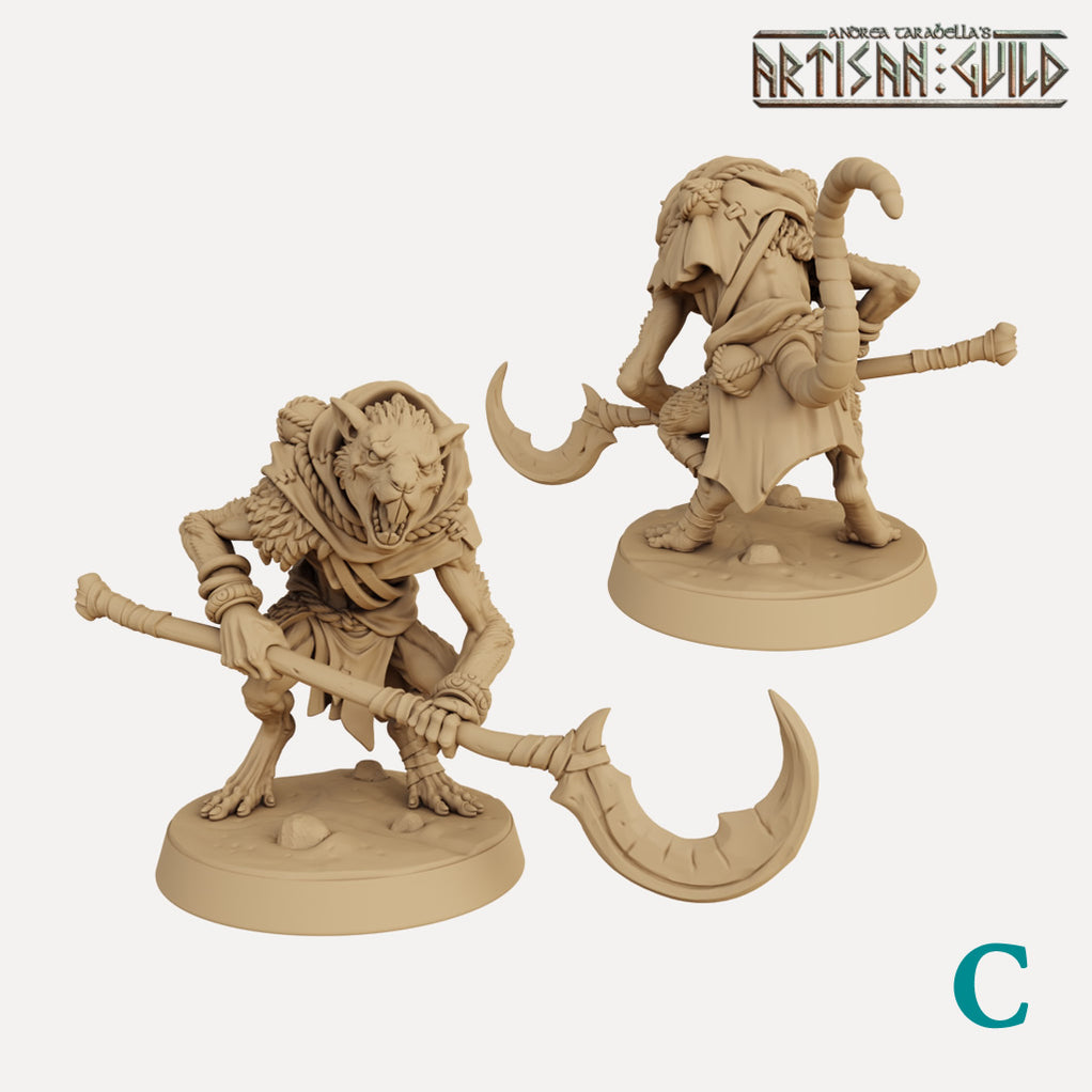 Sandfang Ratkin - 3D Printed Miniatures — Empire of Minis