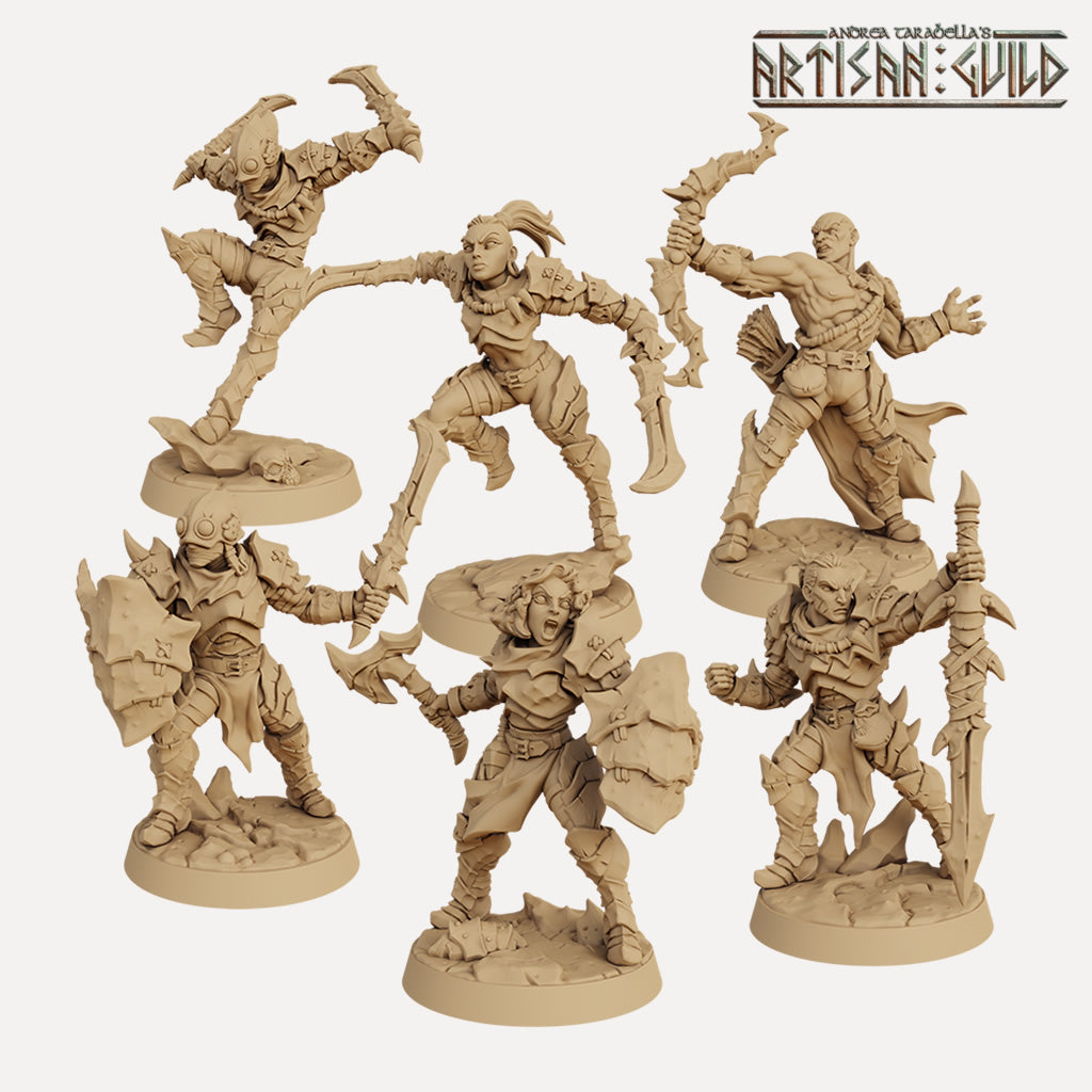 Scourgeland Survivors - 3D Printed Miniatures — Empire of Minis