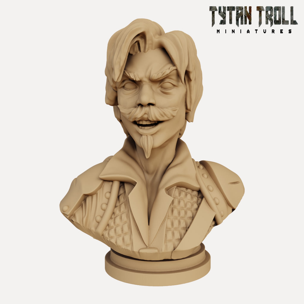 Arrigal (Curse of Strahd) - 3D Printed Bust — Empire of Minis
