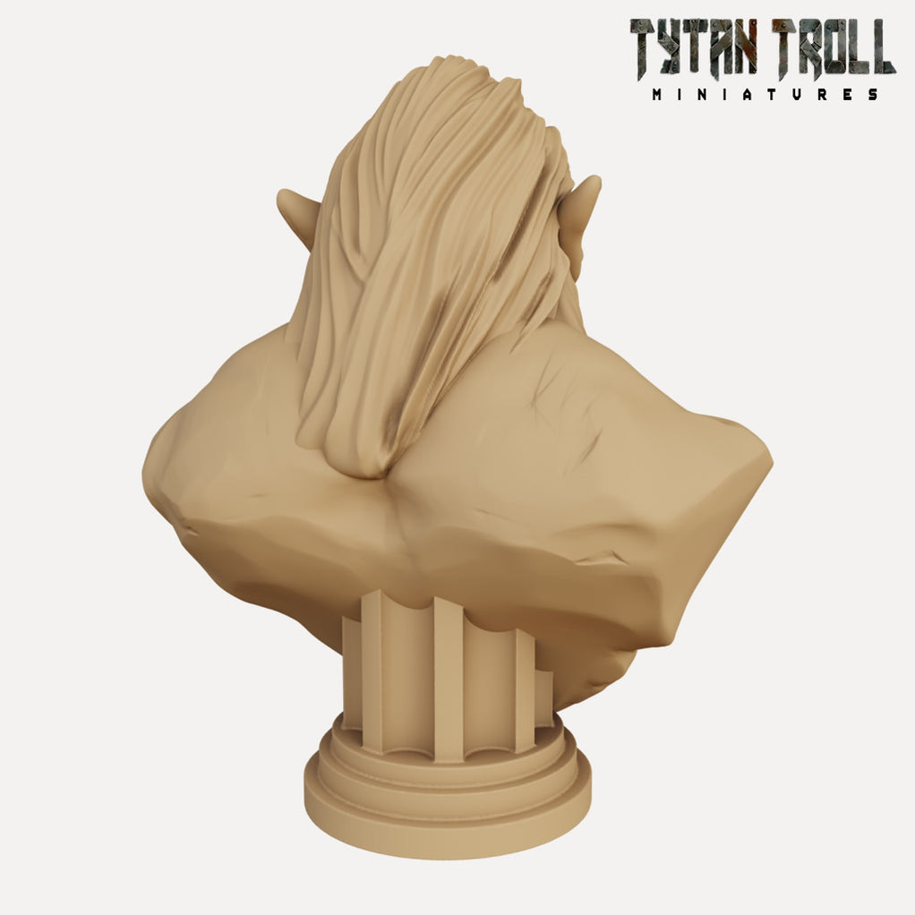 Gorash the Orc - 3D Printed Bust — Empire of Minis