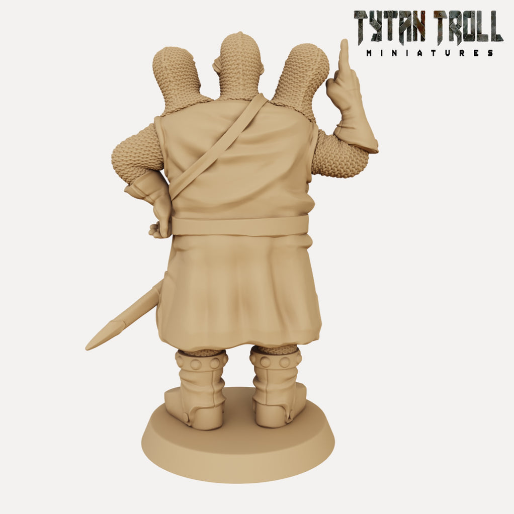 Three Headed Giant (Monty Python) - 3D Printed Miniature — Empire of Minis